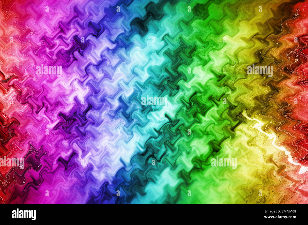 abstract multicolor texture background with digital wave Stock Photo ...