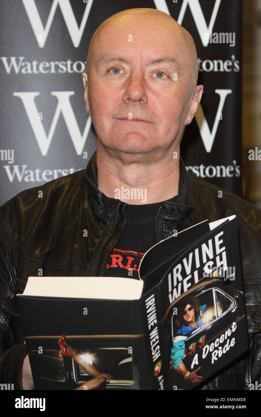 London, UK. 21st April, 2015. Irvine Welsh - Scottish writer known for ...