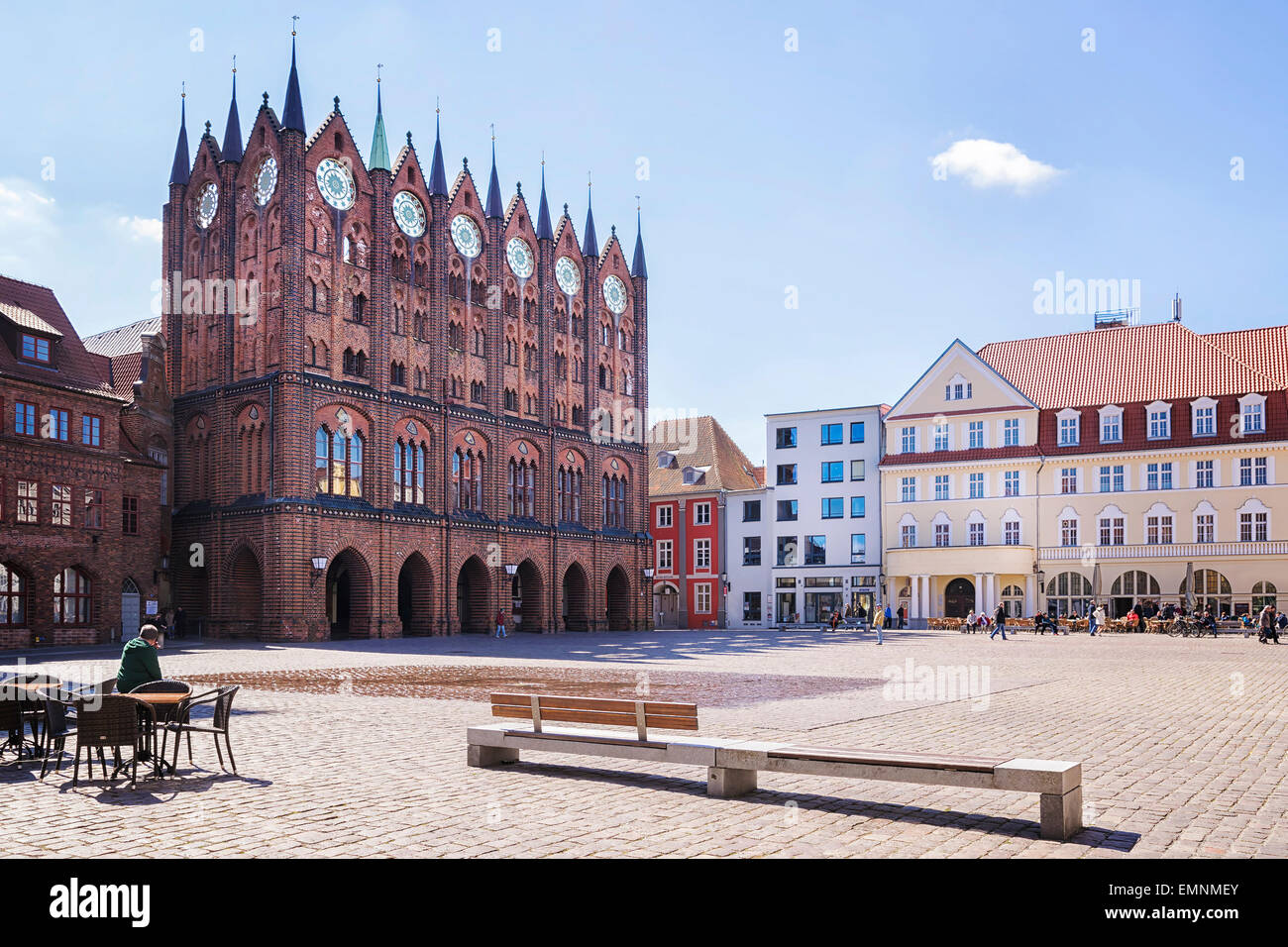 Stralsund city hall building hi-res stock photography and images - Alamy