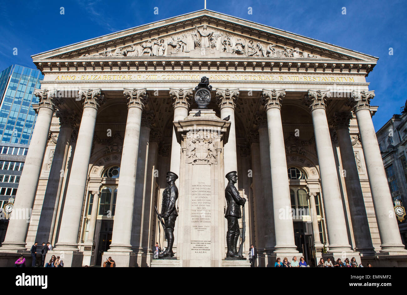 LONDON, UK - APRIL 20TH 2015: A view of the exterior of the Royal ...