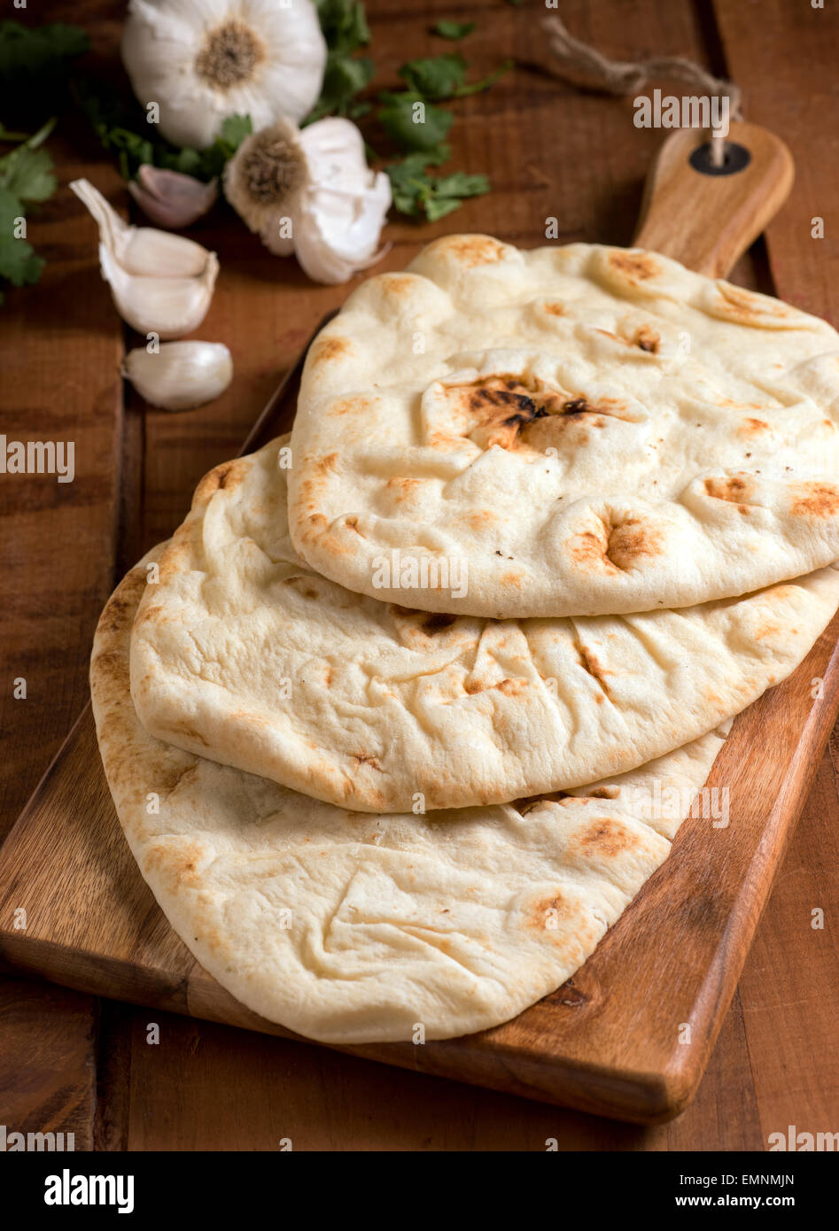 Indian nan flat bread hi-res stock photography and images - Alamy