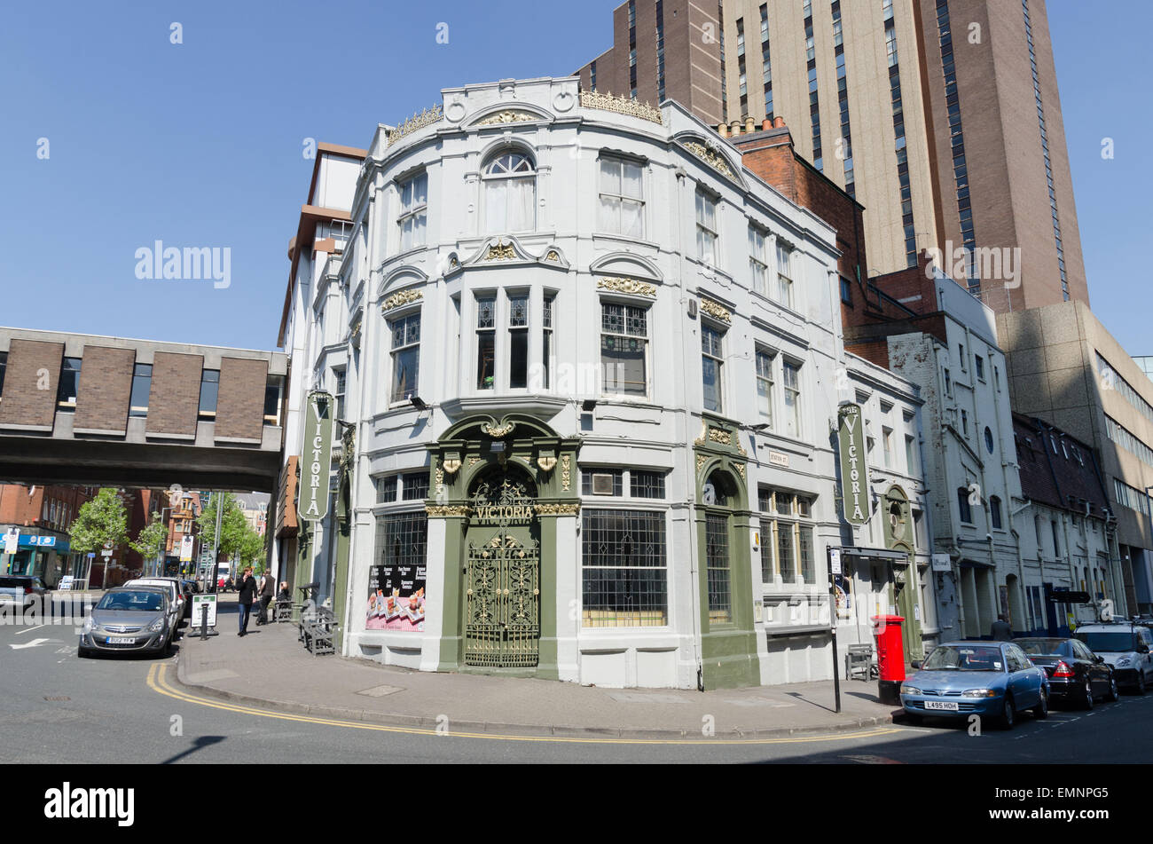 The Victoria public house in Station Street, Birmingham Stock Photo - Alamy