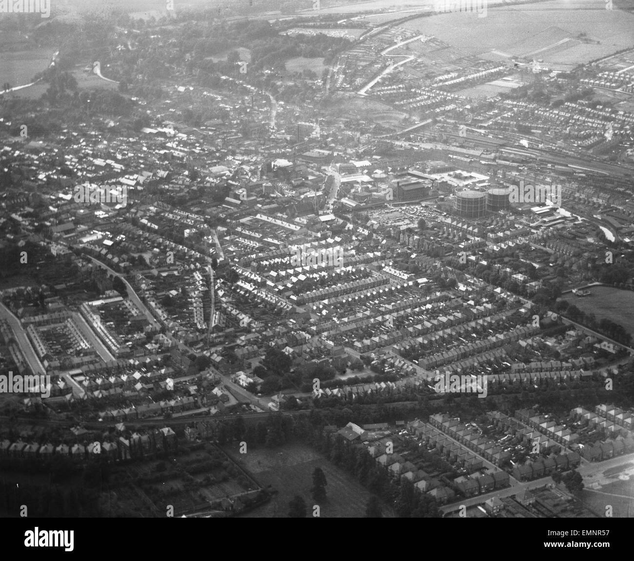 Aerial view of Guildford Stock Photo - Alamy