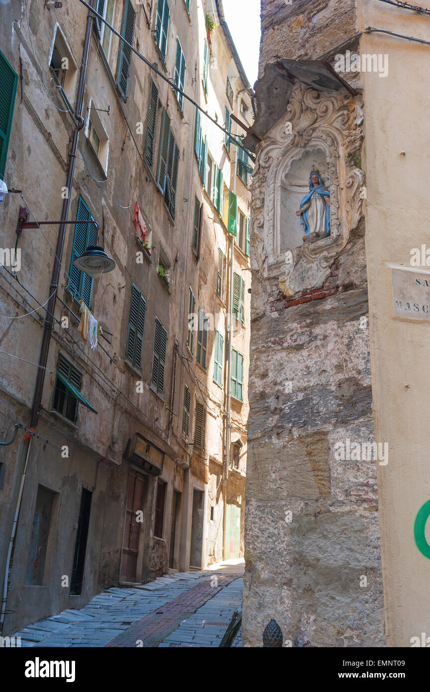 Typical street in heart hi-res stock photography and images - Alamy