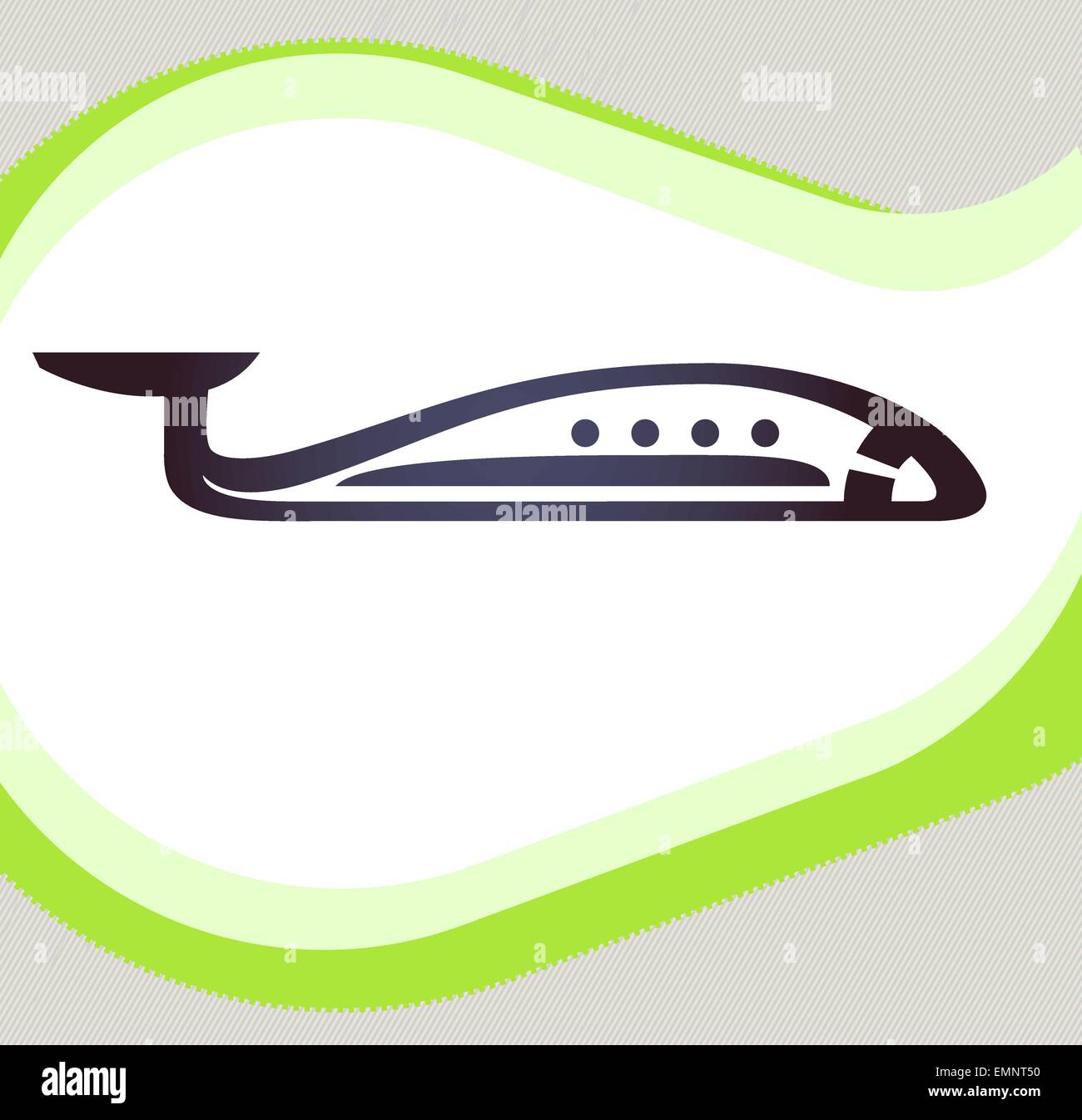 Airplane. Retro-style emblem, icon, pictogram Stock Vector Image & Art ...