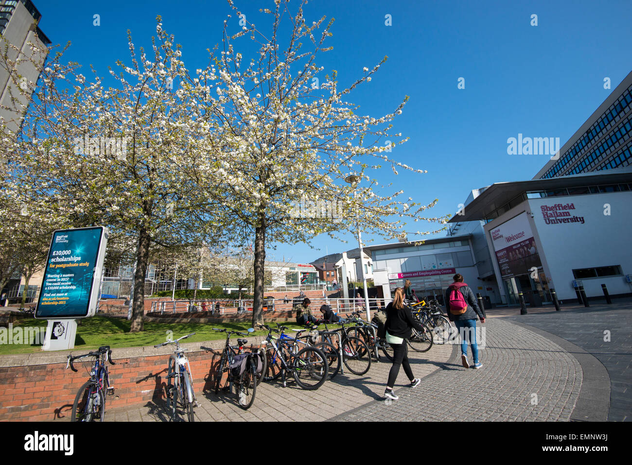Sheffield Hallam University, Sheffield City Centre, South Yorkshire ...