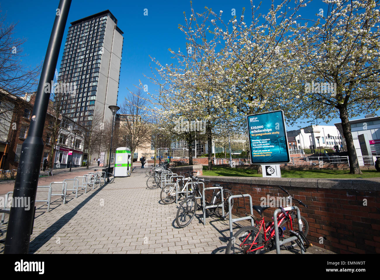 Sheffield Hallam University, Sheffield City Centre, South Yorkshire ...