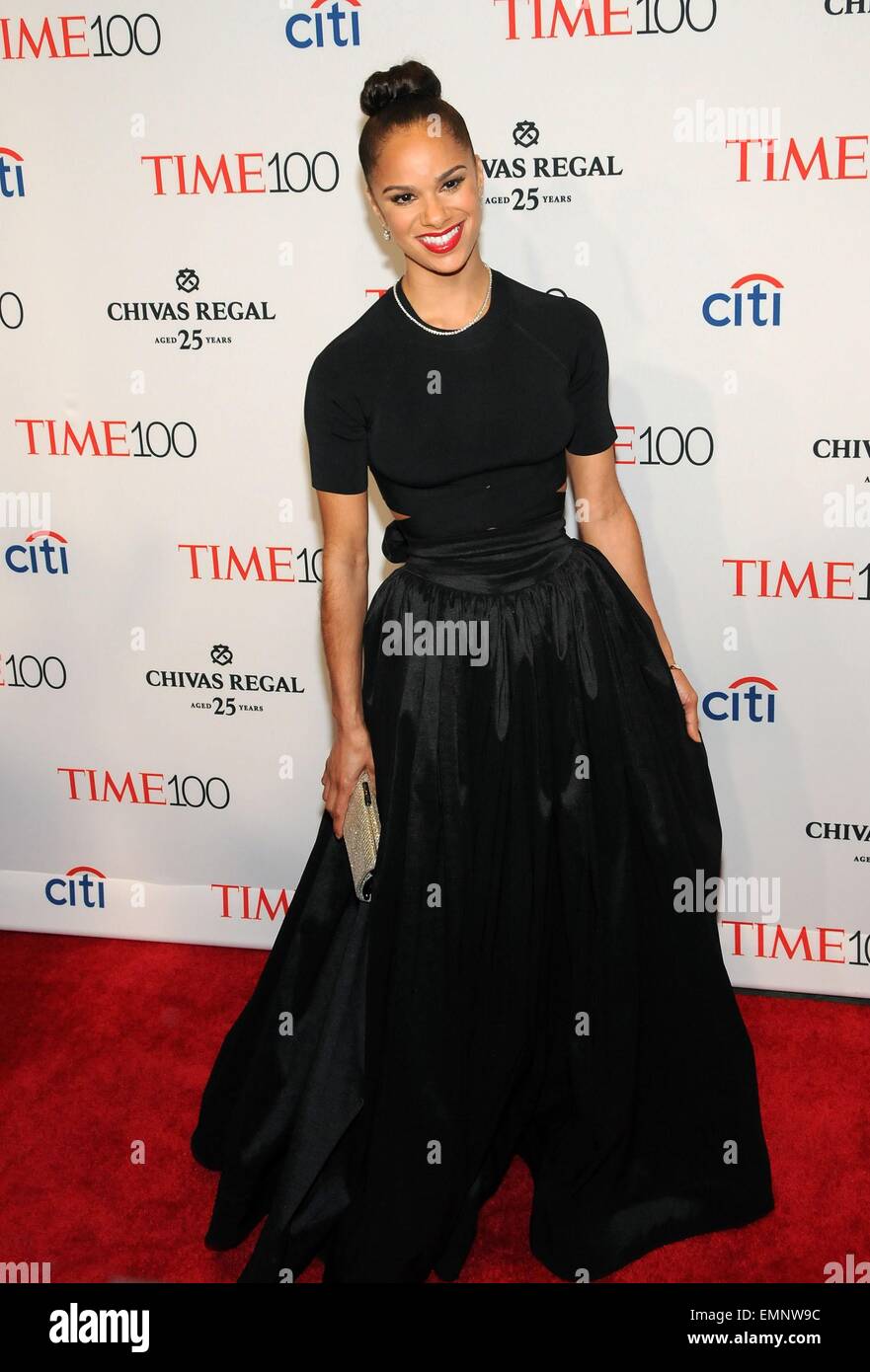 New York, NY, USA. 21st Apr, 2015. Misty Copeland at arrivals for TIME ...