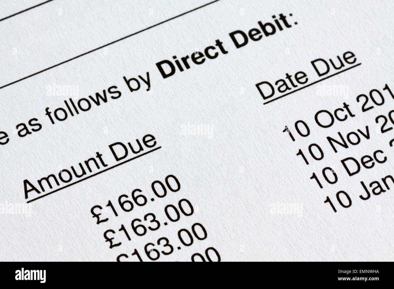 Direct debit hi-res stock photography and images - Alamy