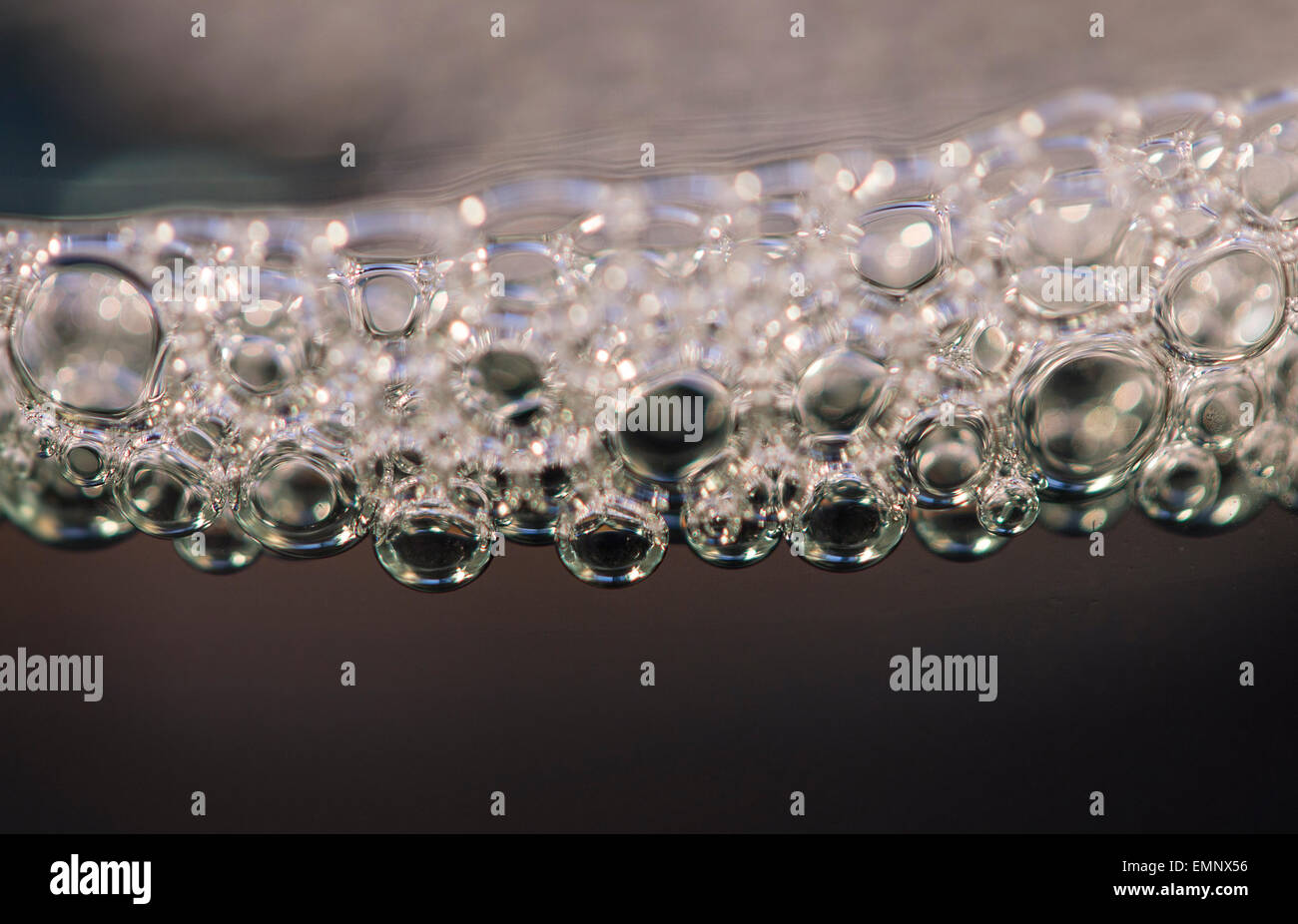 Macro Image of Bubbles Stock Photo - Alamy