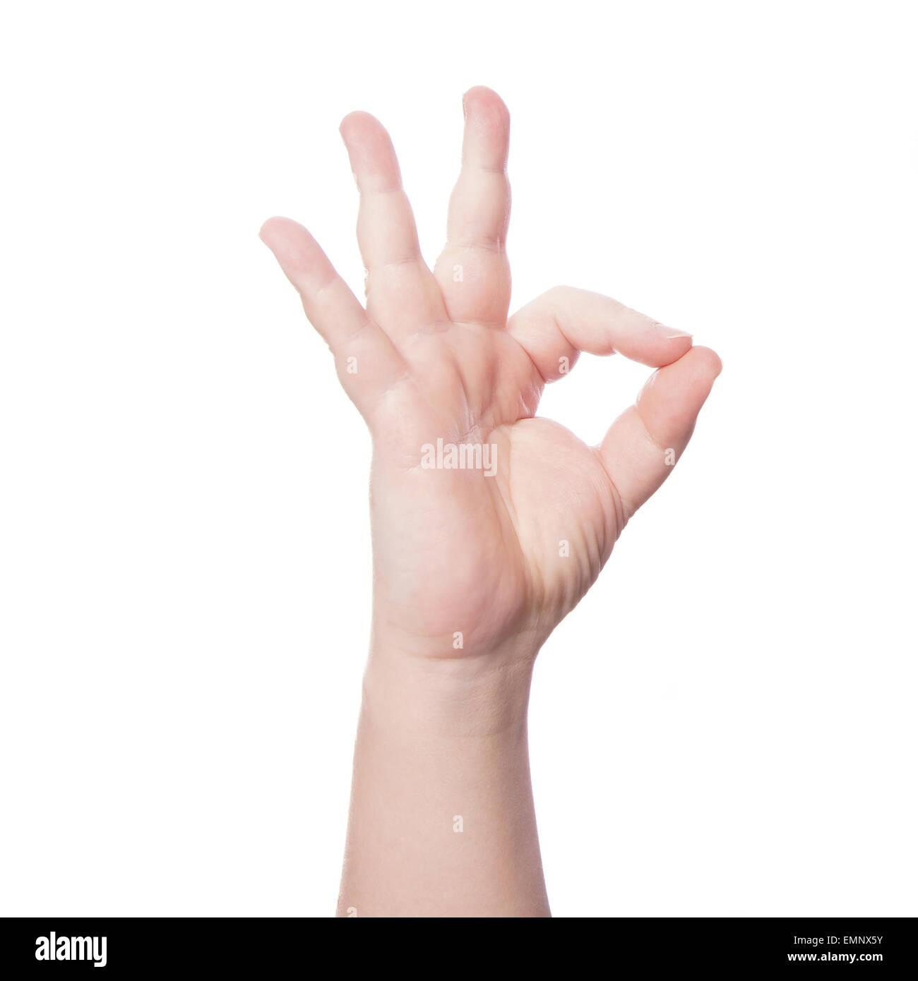 Ok Hand Symbol High Resolution Stock Photography and Images - Alamy