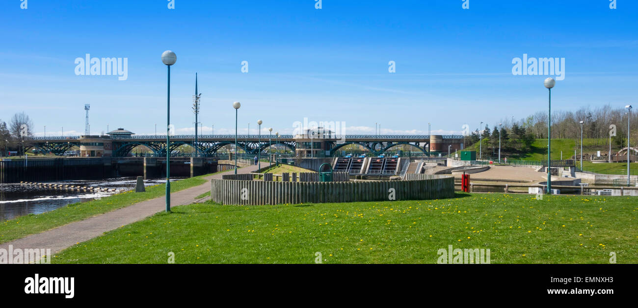 Tees barrage international white water hi-res stock photography and ...