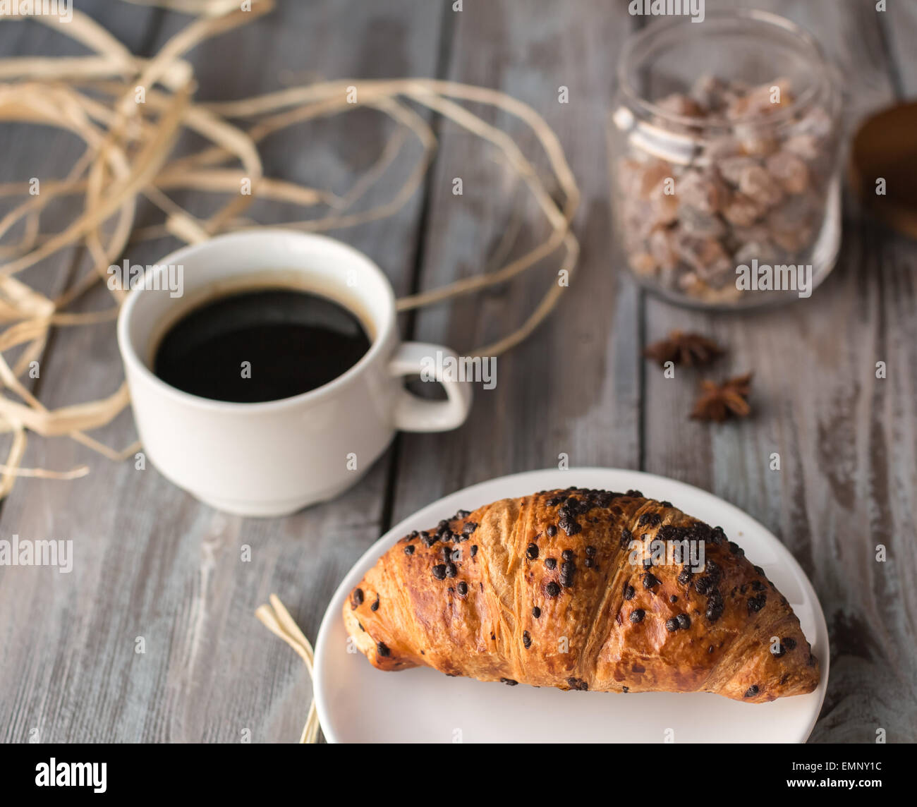 breakfast of coffee Stock Photo - Alamy