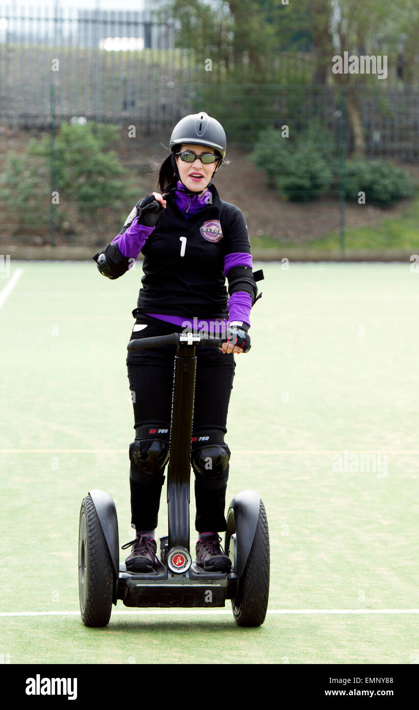 Segway woman hi-res stock photography and images - Alamy