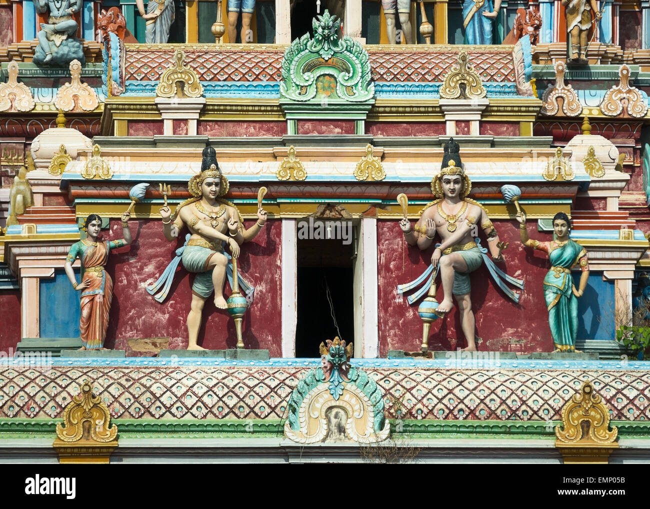 Two Dwarapalakas, door keepers of Lord Shiva Stock Photo - Alamy