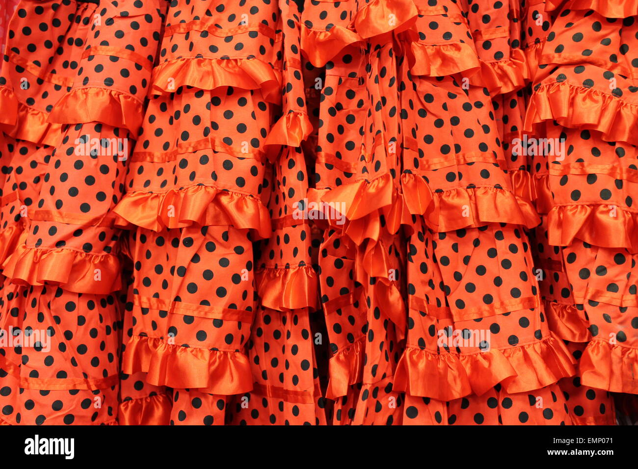flamenco dresses in various colors in Andalusia,Spain Stock Photo - Alamy