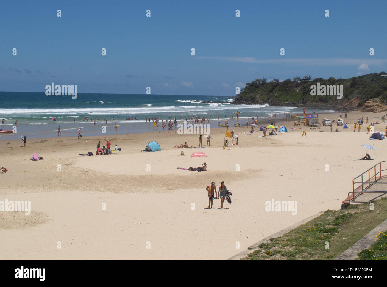 Coolum Beach, Sunshine Coast, QLD., Australia Stock Photo - Alamy