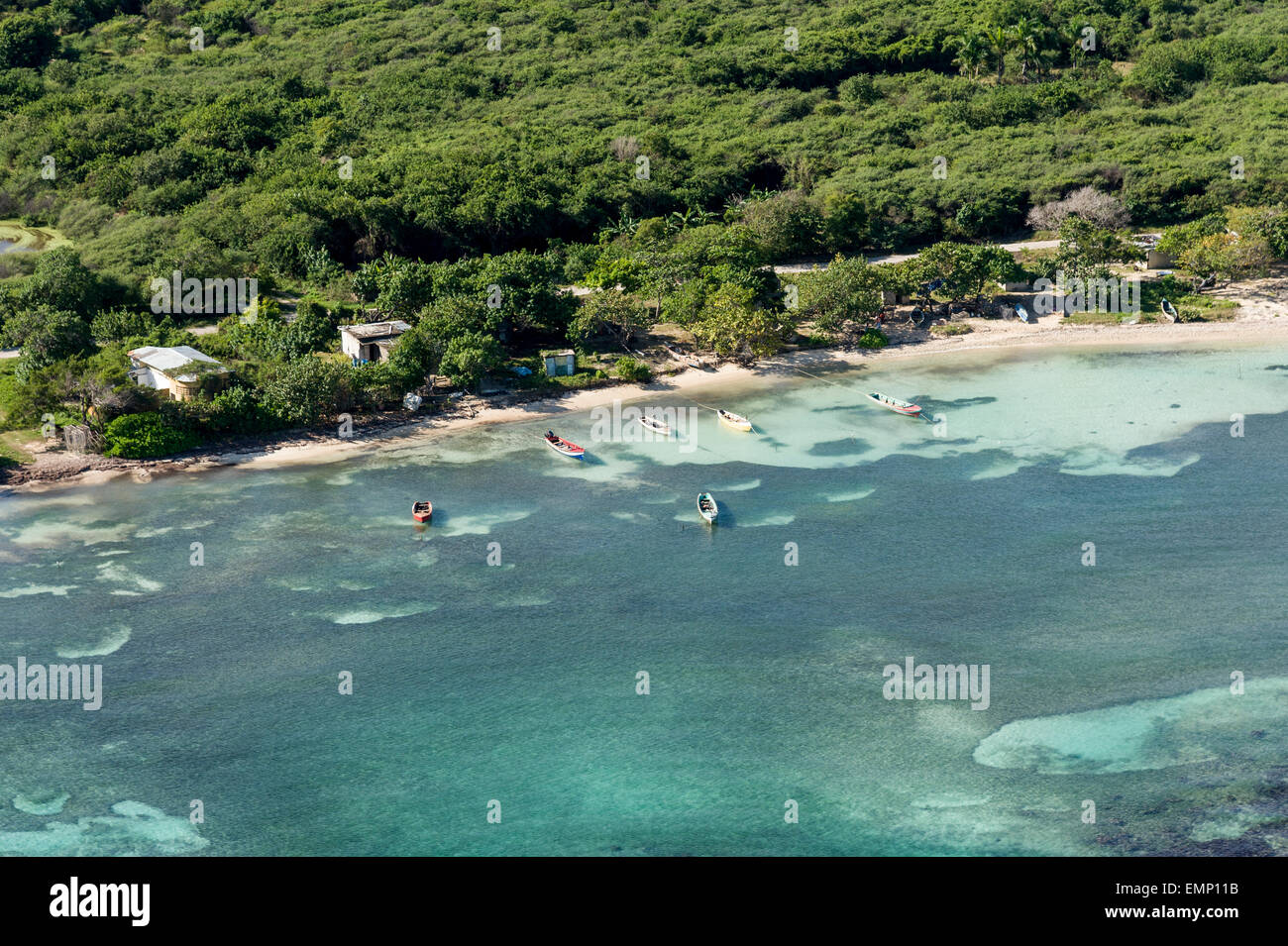 Montego Bay, Jamaica Coastline Aerial View Stock Photo - Alamy