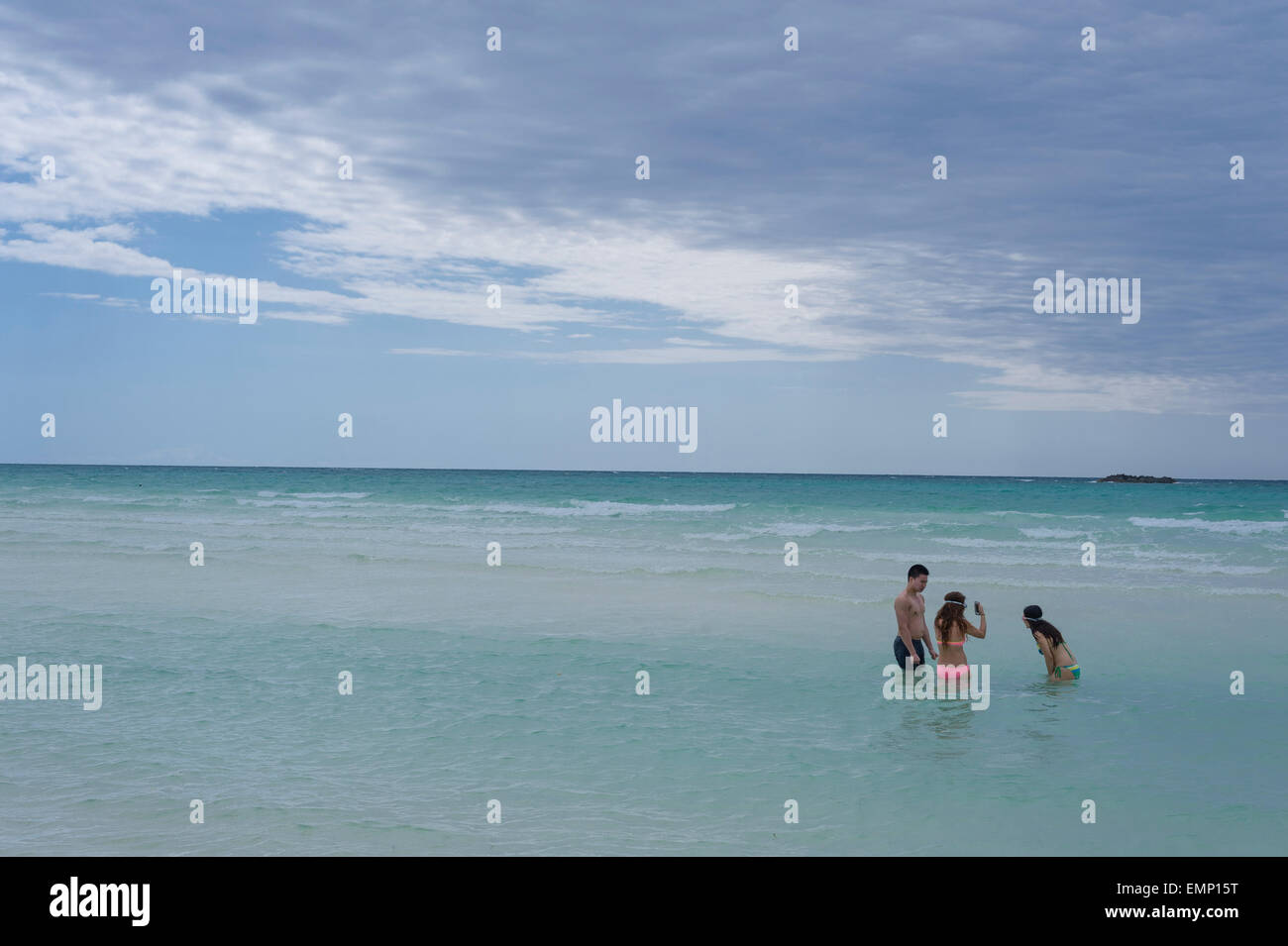 Freeport Beach, Bahamas Stock Photo - Alamy