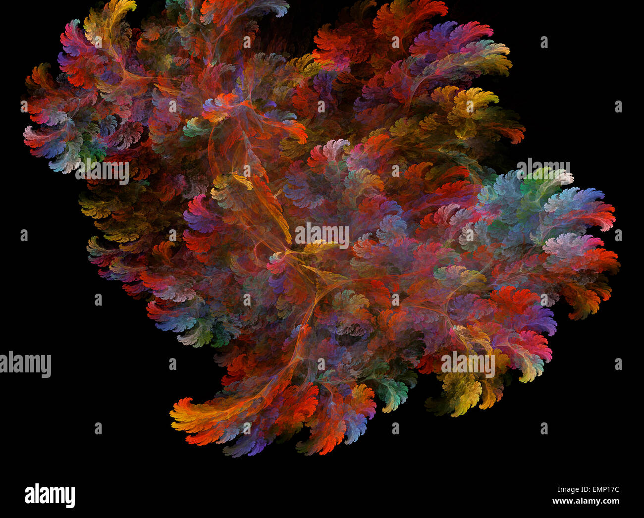 Multi Colored Leaves Stock Photo - Alamy