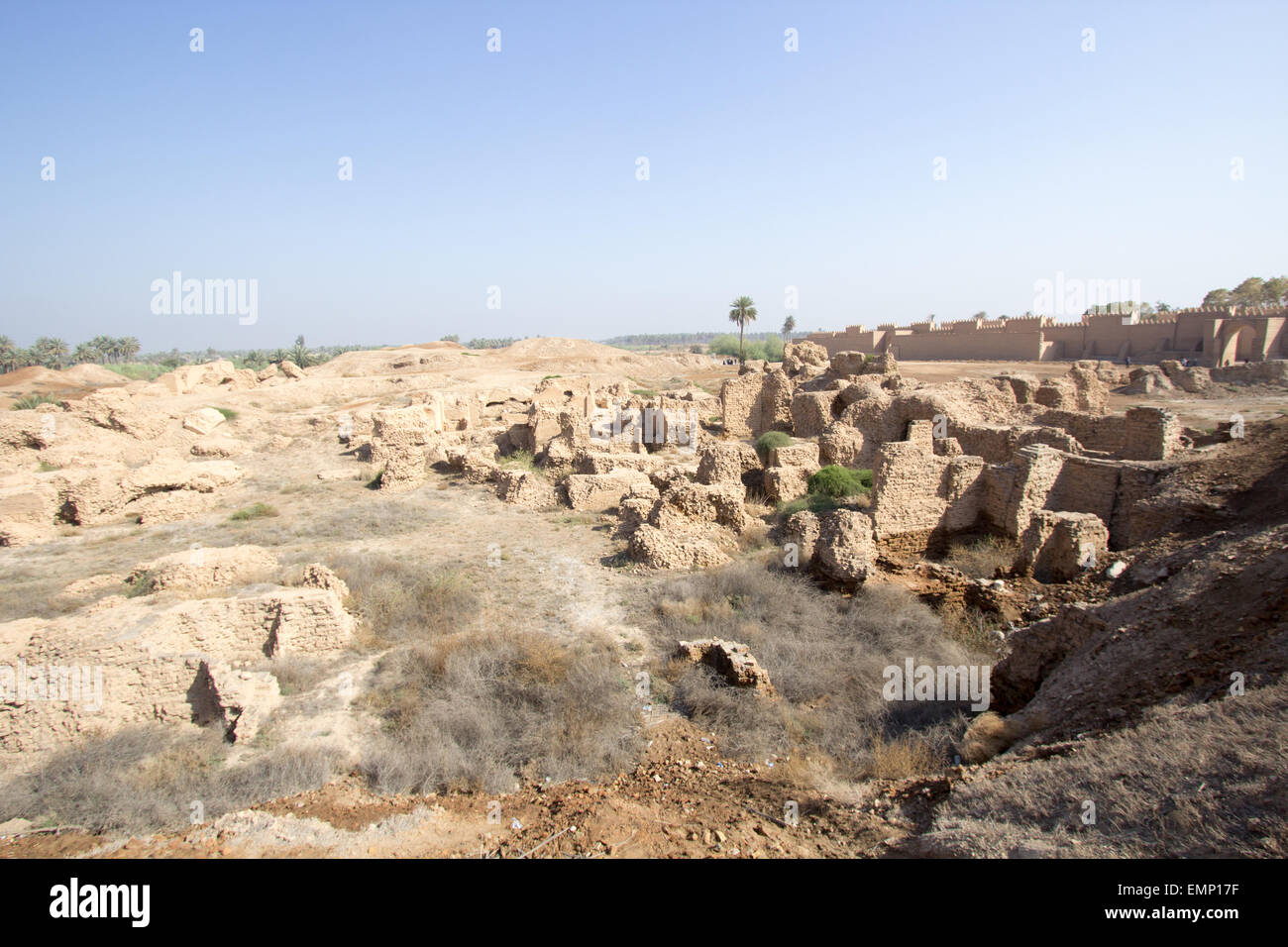 The ancient city of Babylon Stock Photo - Alamy