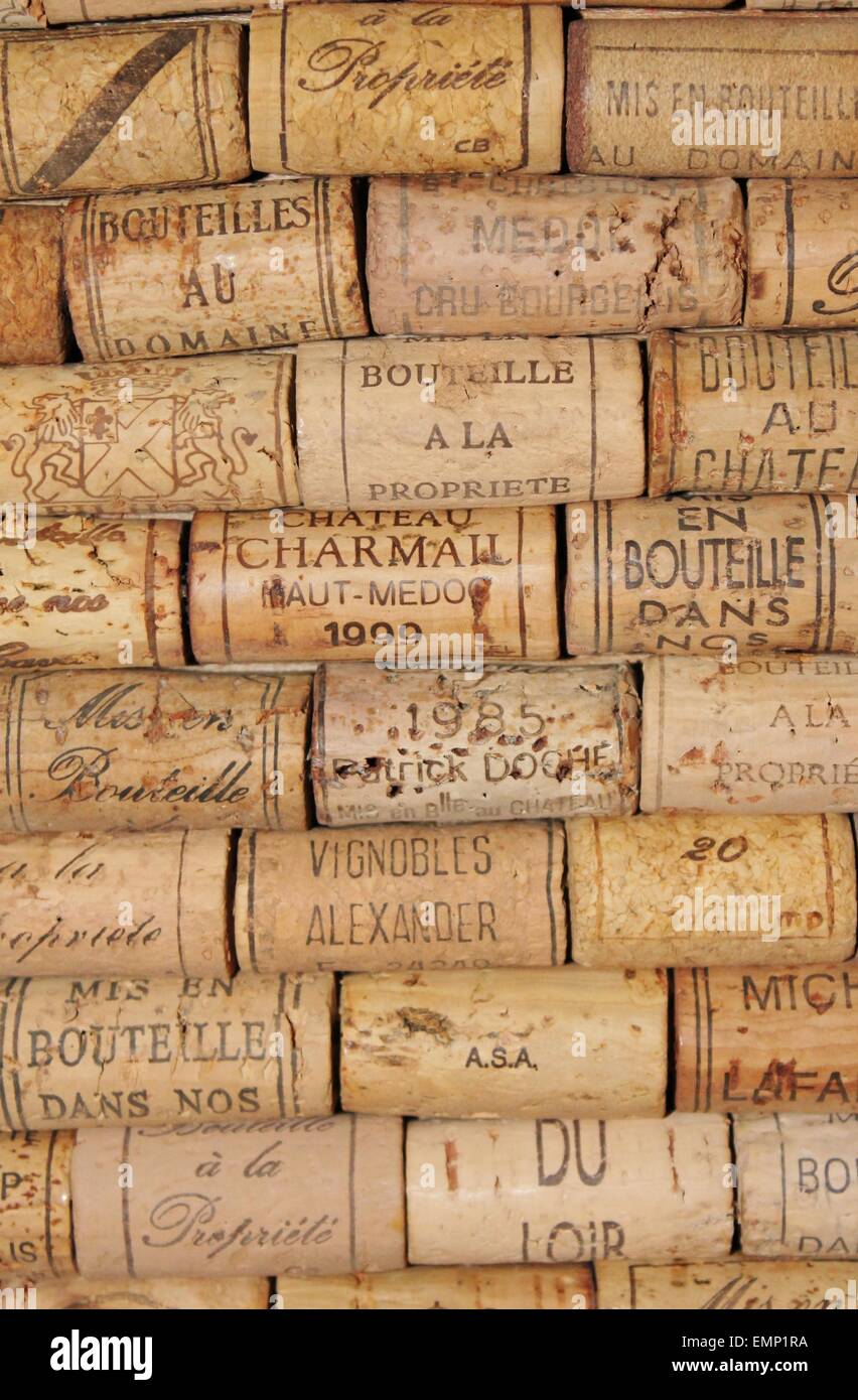 many old wine corks Stock Photo - Alamy