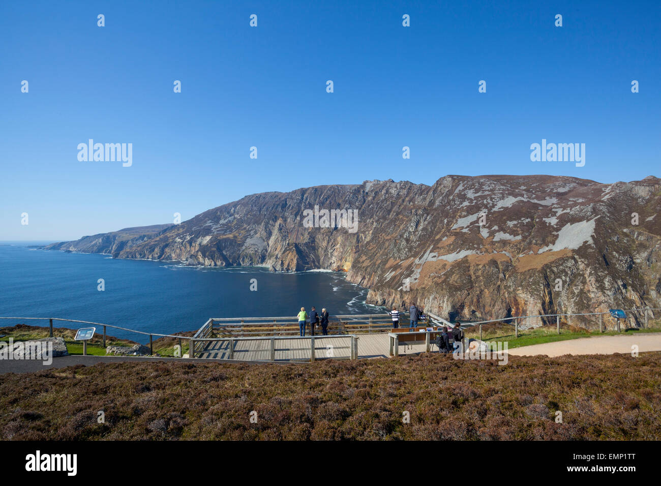 Sliabh liag sunny hi-res stock photography and images - Alamy