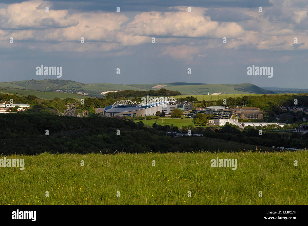 The Amex Stadium is Brighton and Hove Albion Football Club's ground ...
