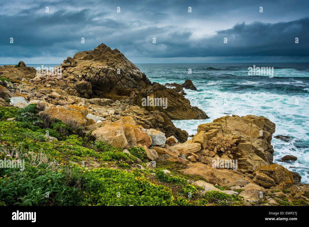 Pebble beach california point joe hi-res stock photography and images ...