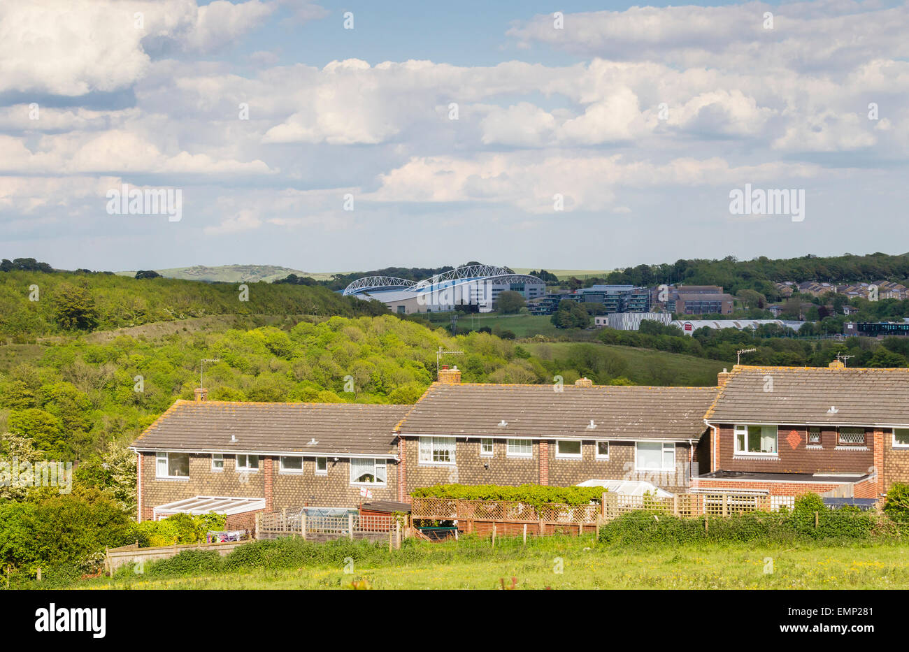 The Amex Stadium is Brighton and Hove Albion Football Club's ground ...