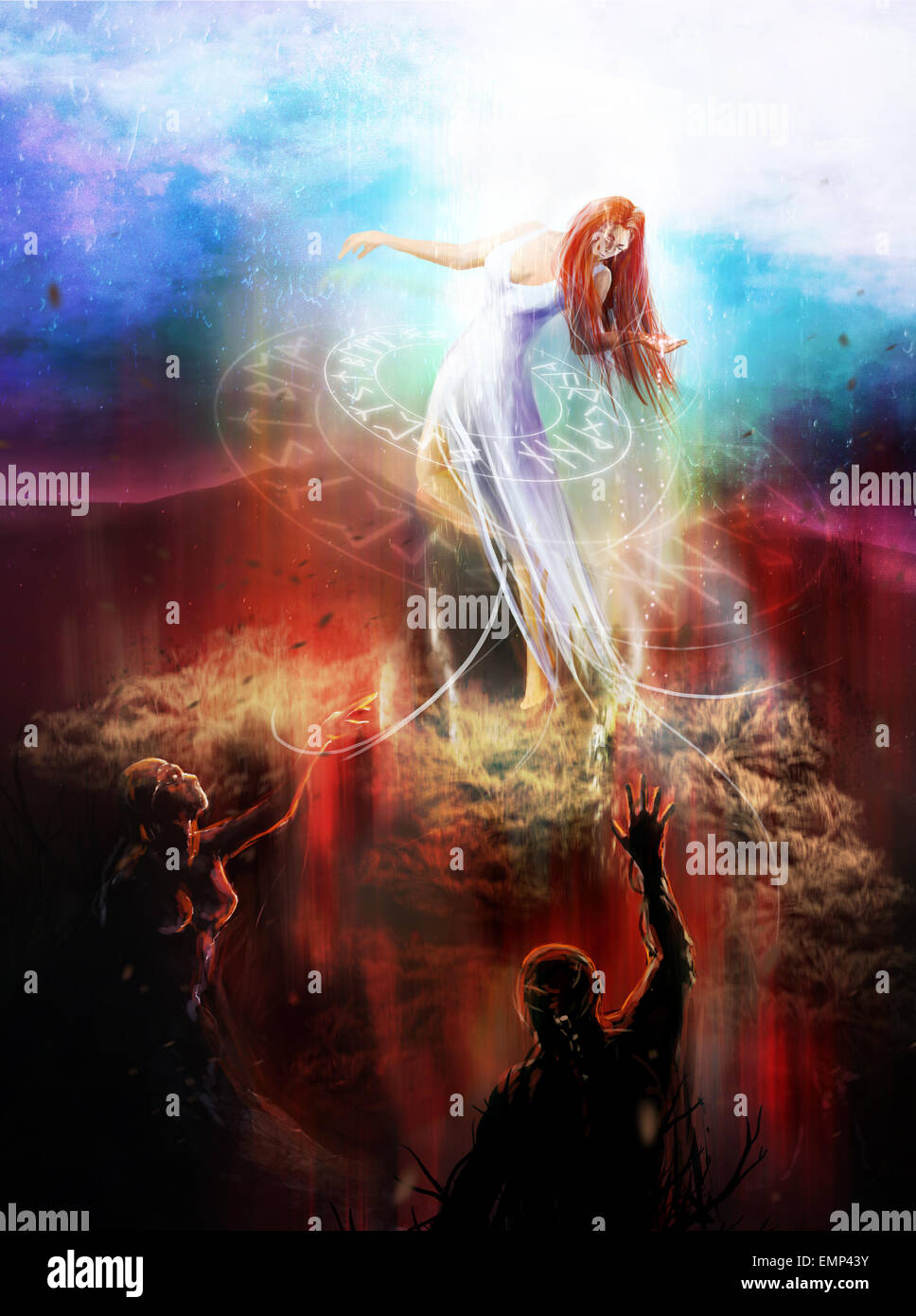 Good fighting evil hi-res stock photography and images - Alamy