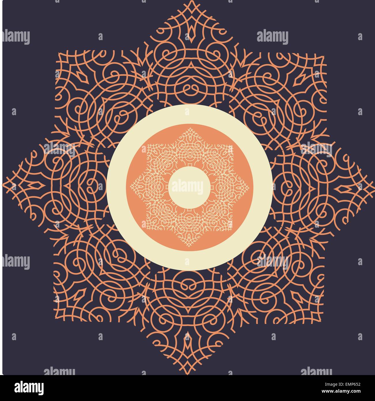 illustration drawing of ornamental frame vector format background Stock ...