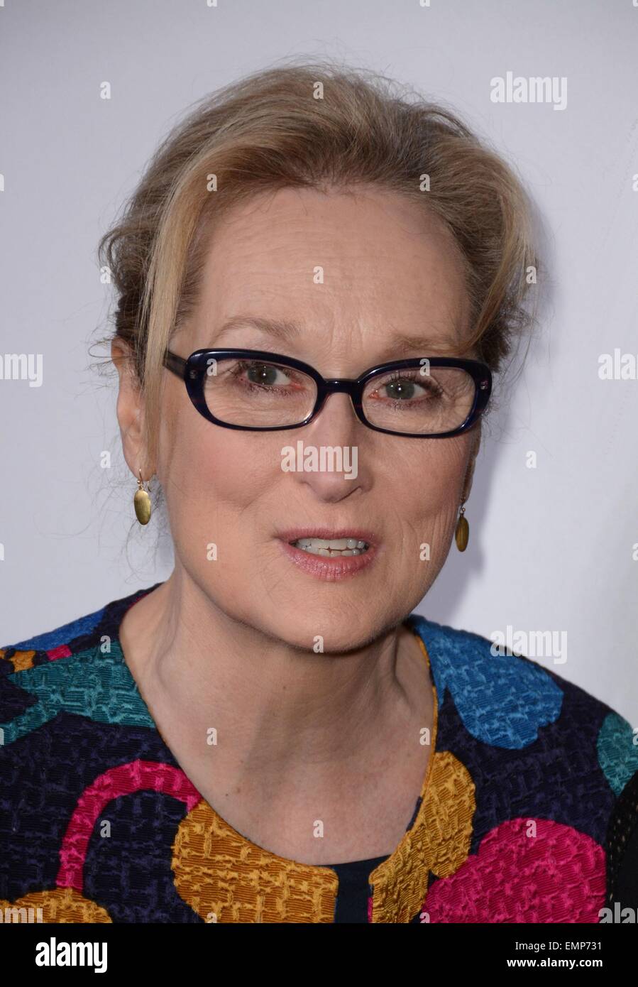 New York, NY, USA. 22nd Apr, 2015. Meryl Streep in attendance for ...
