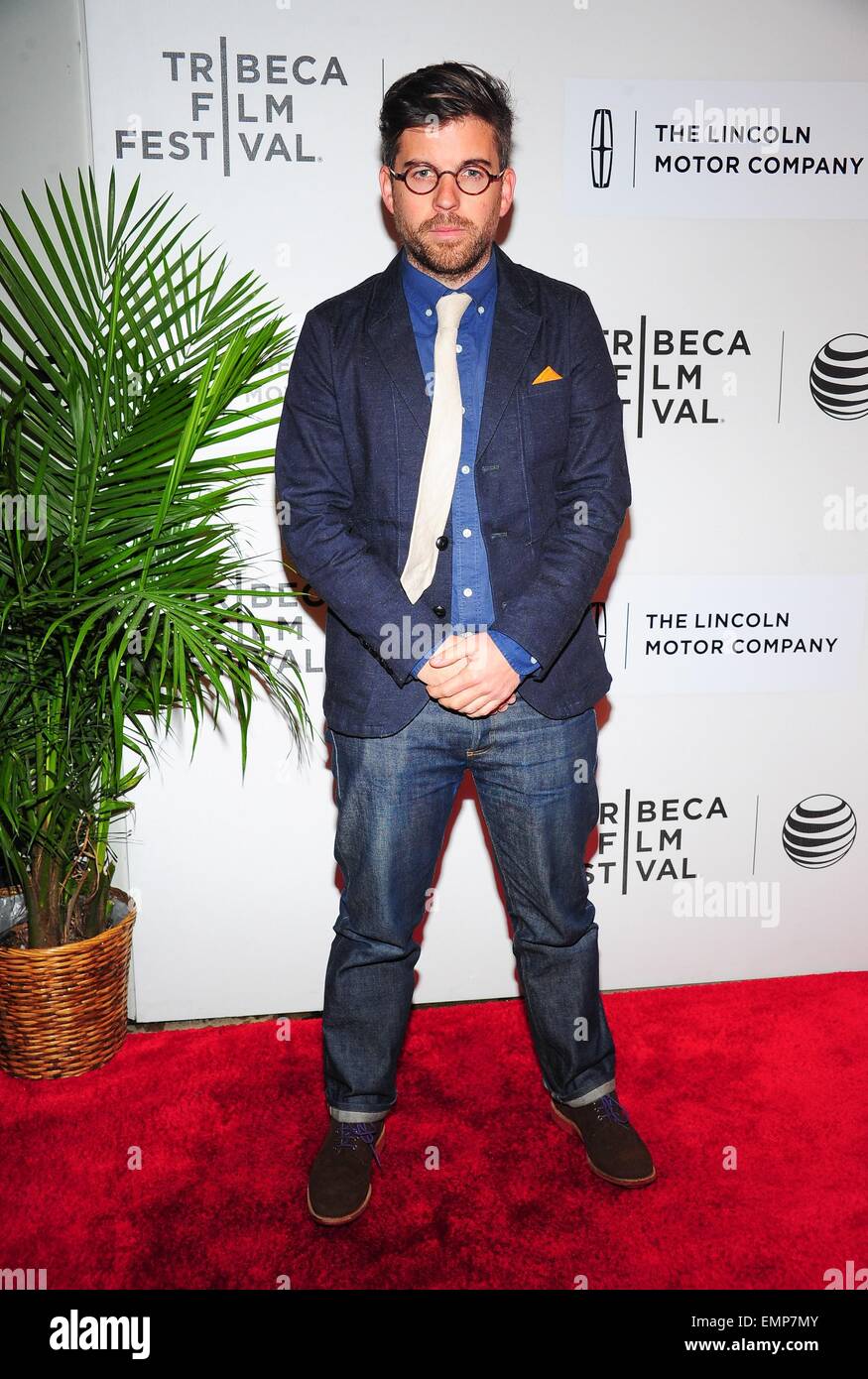 New York, NY, USA. 22nd Apr, 2015. Henry Hobson at arrivals for MAGGIE ...