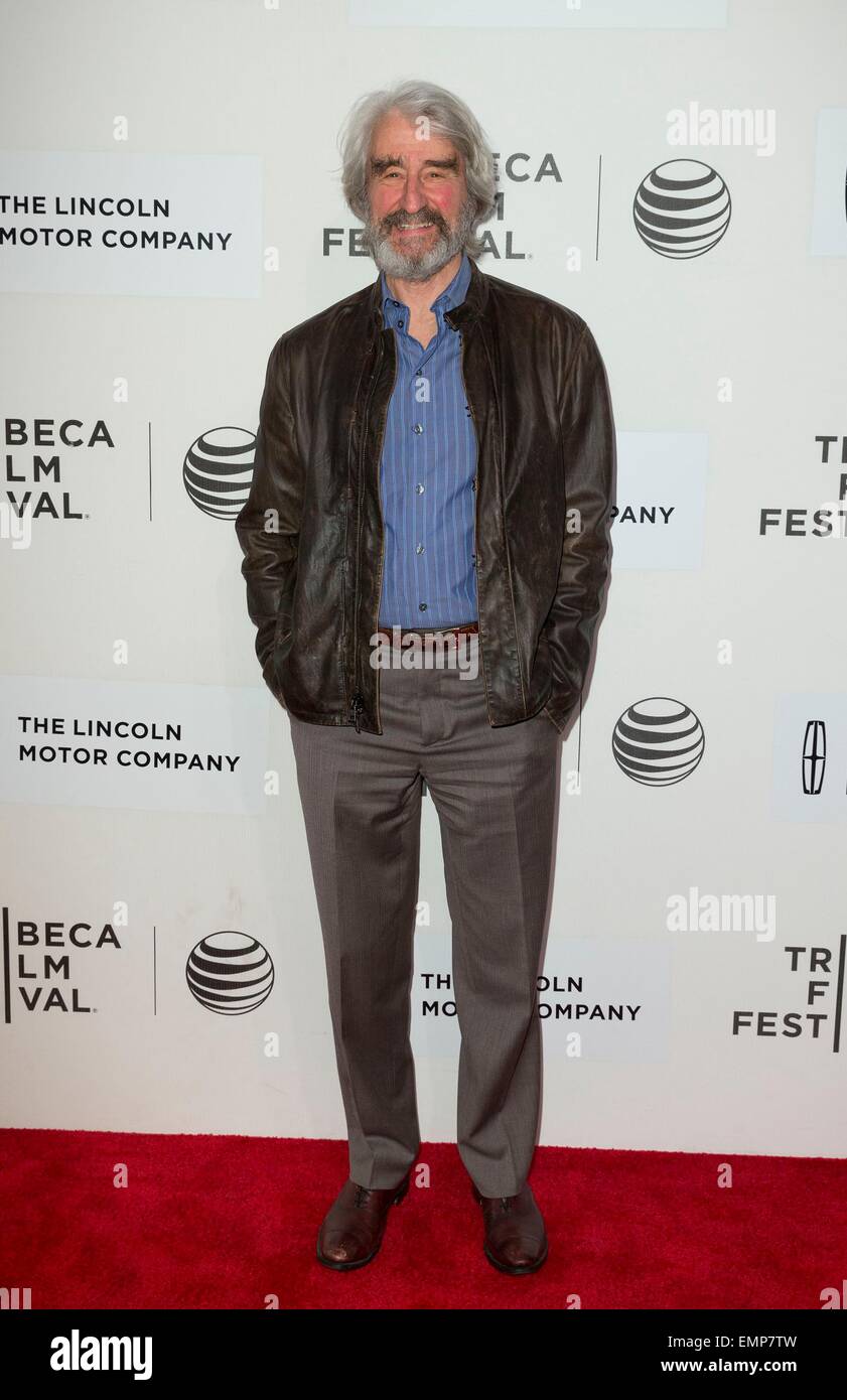 New York, NY, USA. 22nd Apr, 2015. Sam Waterston at arrivals for ...