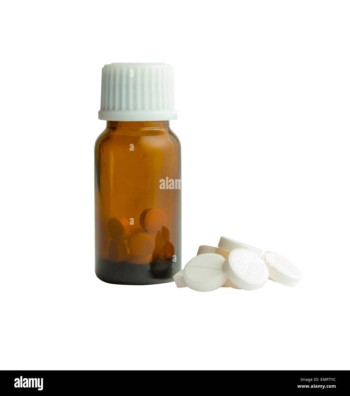 Pill brown glass bottle hi-res stock photography and images - Alamy