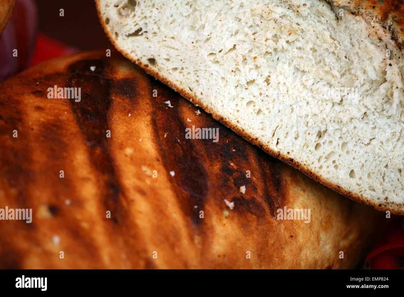 Color detail shot of some fresh bread Stock Photo - Alamy