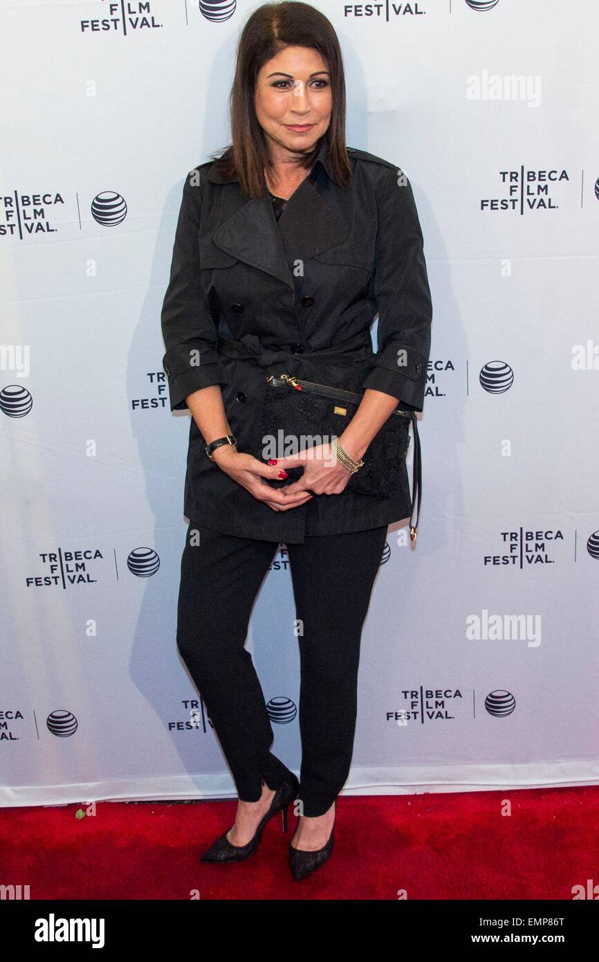New York, NY, USA. 22nd Apr, 2015. Caroline Hirsch at arrivals for ...