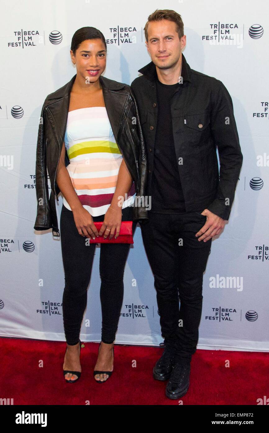 New York, NY, USA. 22nd Apr, 2015. Hannah Bronfman, Brendan Fallis at ...