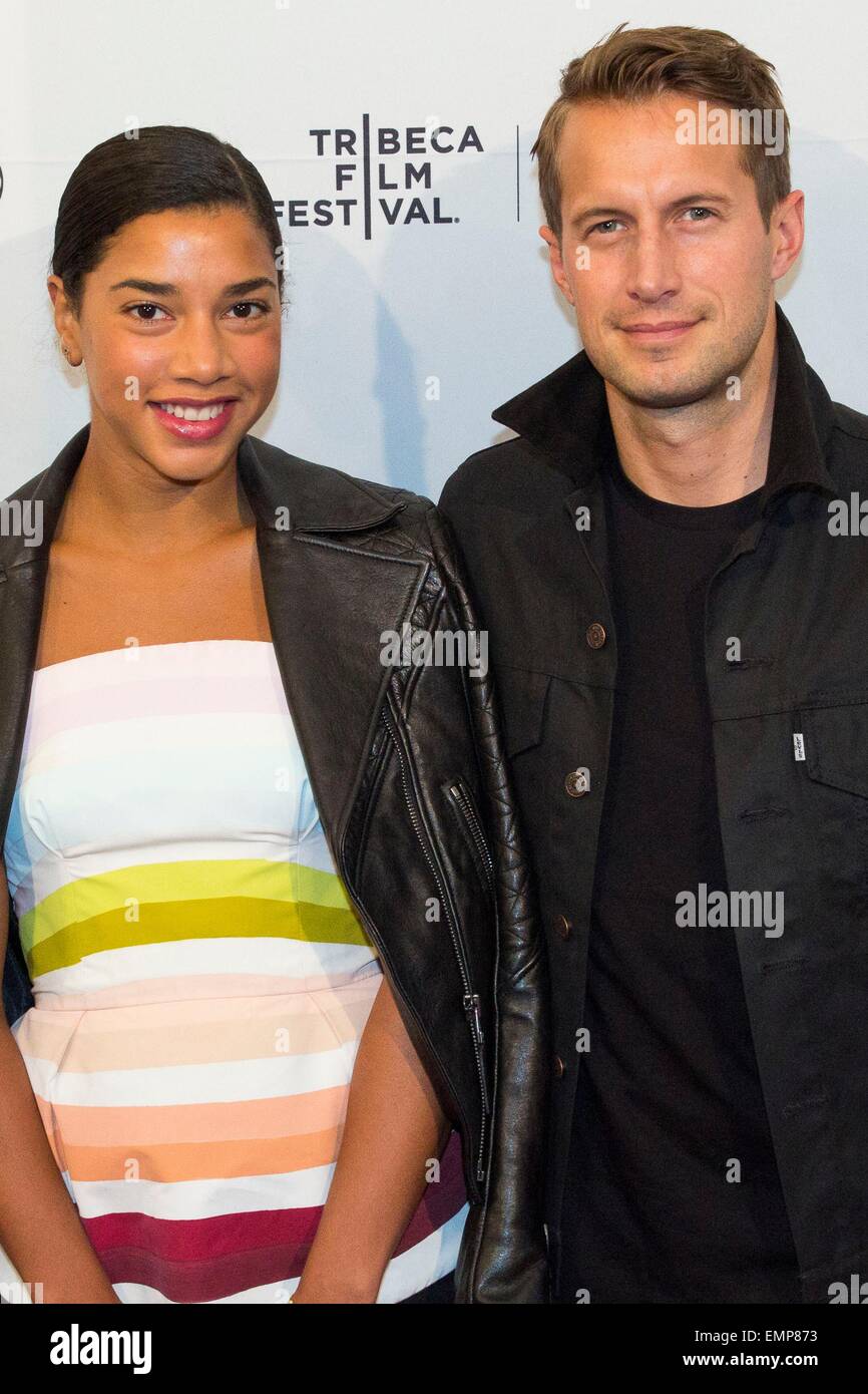 New York, NY, USA. 22nd Apr, 2015. Hannah Bronfman, Brendan Fallis at ...