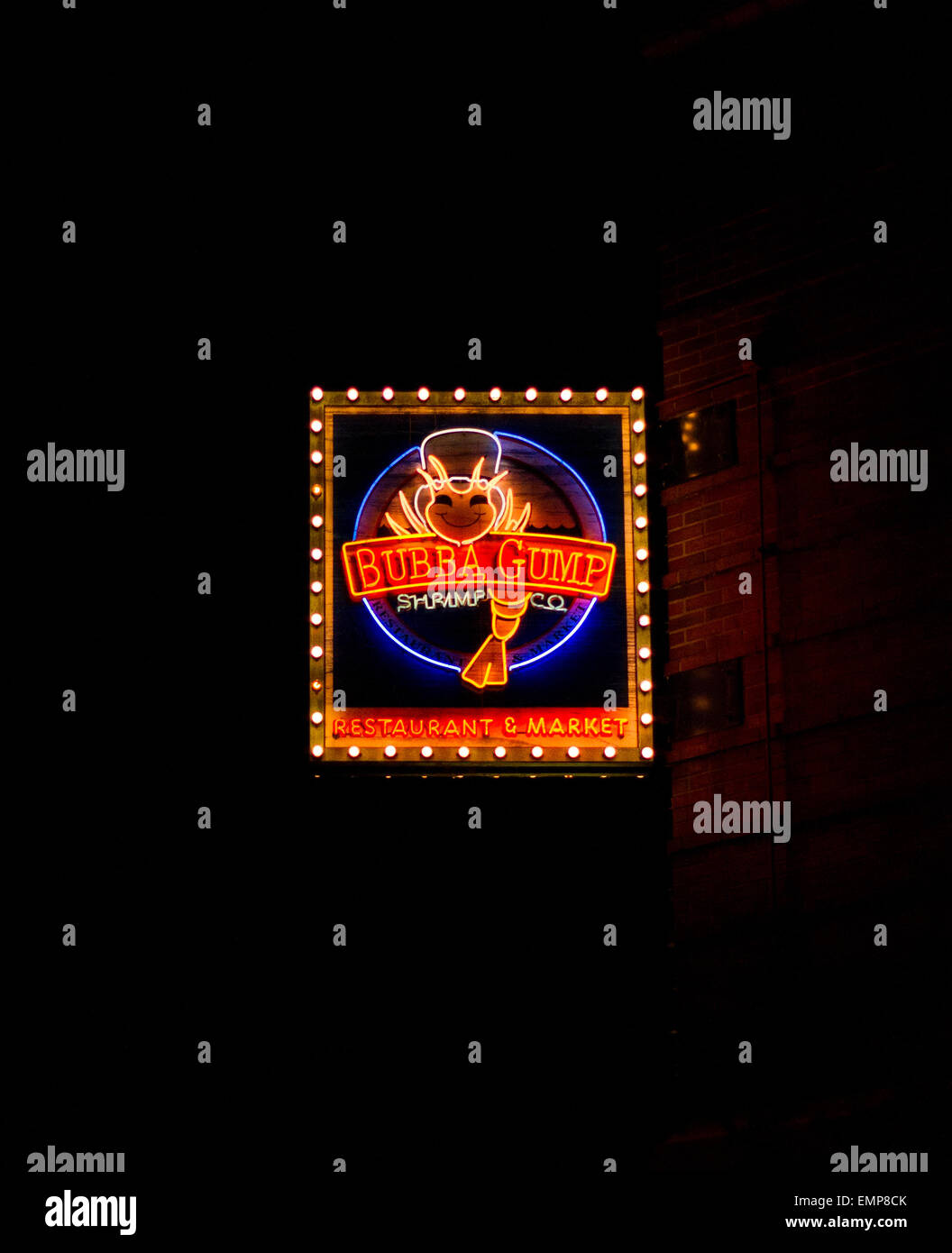 Bubba gump sign hi-res stock photography and images - Alamy