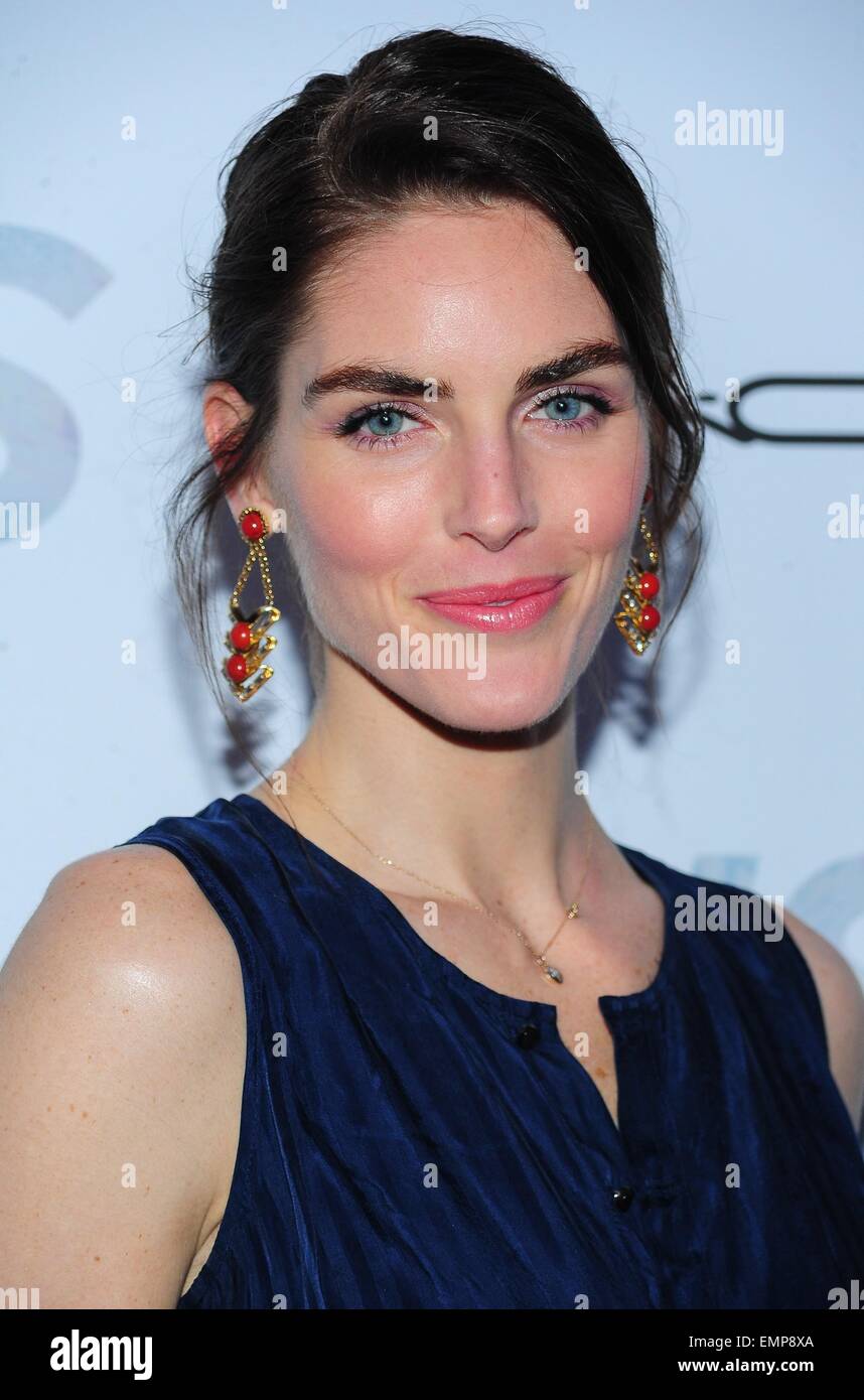 New York, NY, USA. 22nd Apr, 2015. Hilary Rhoda at arrivals for IRIS ...