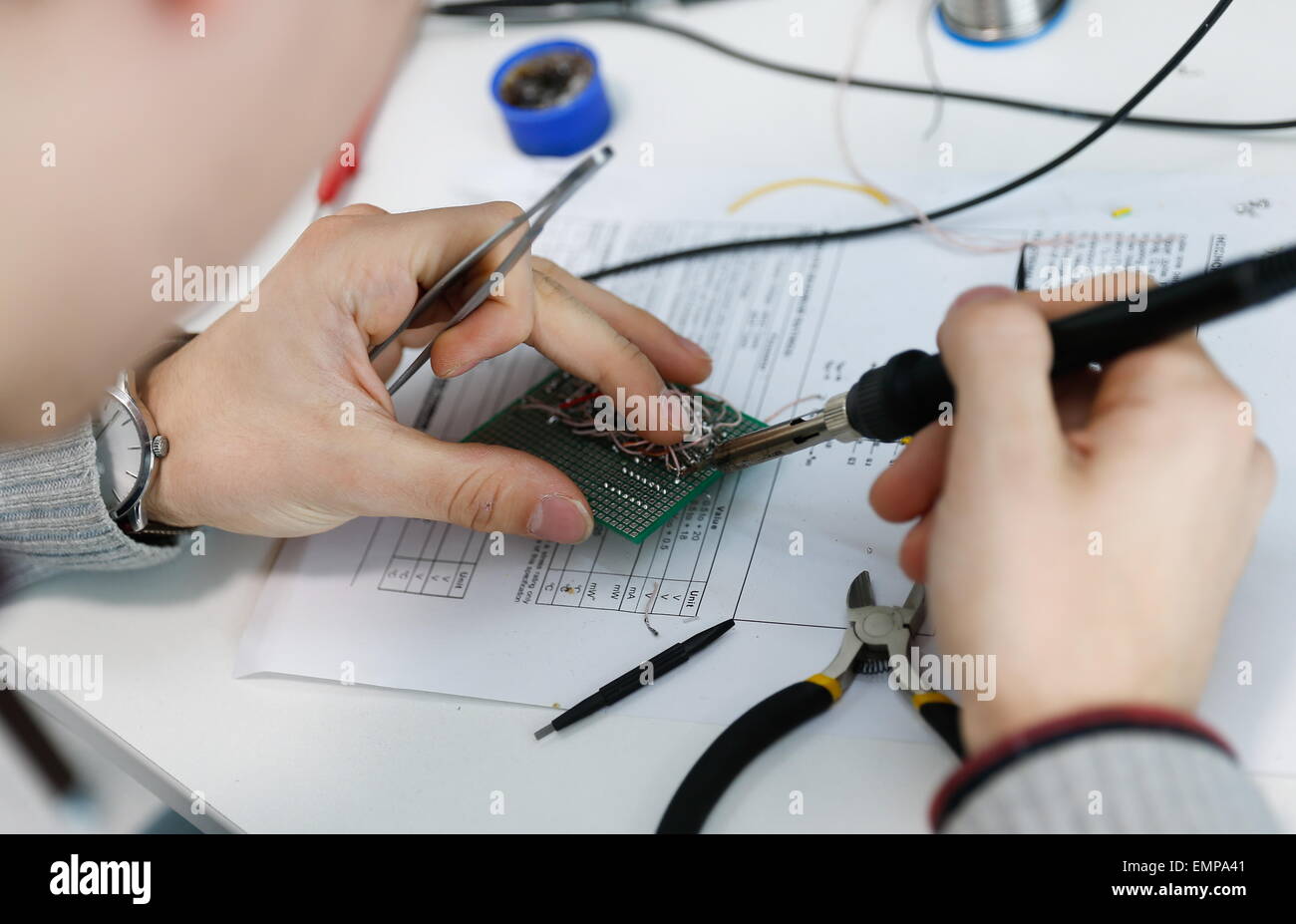 Soldering Wire High Resolution Stock Photography and Images - Alamy