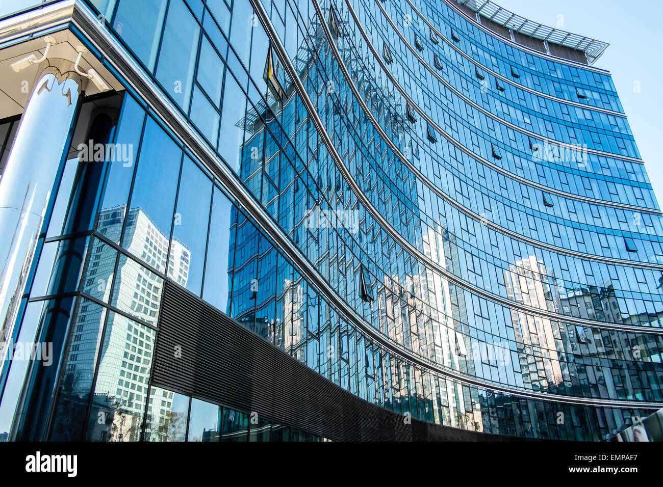 Modern architecture, Warsaw, Poland Stock Photo - Alamy