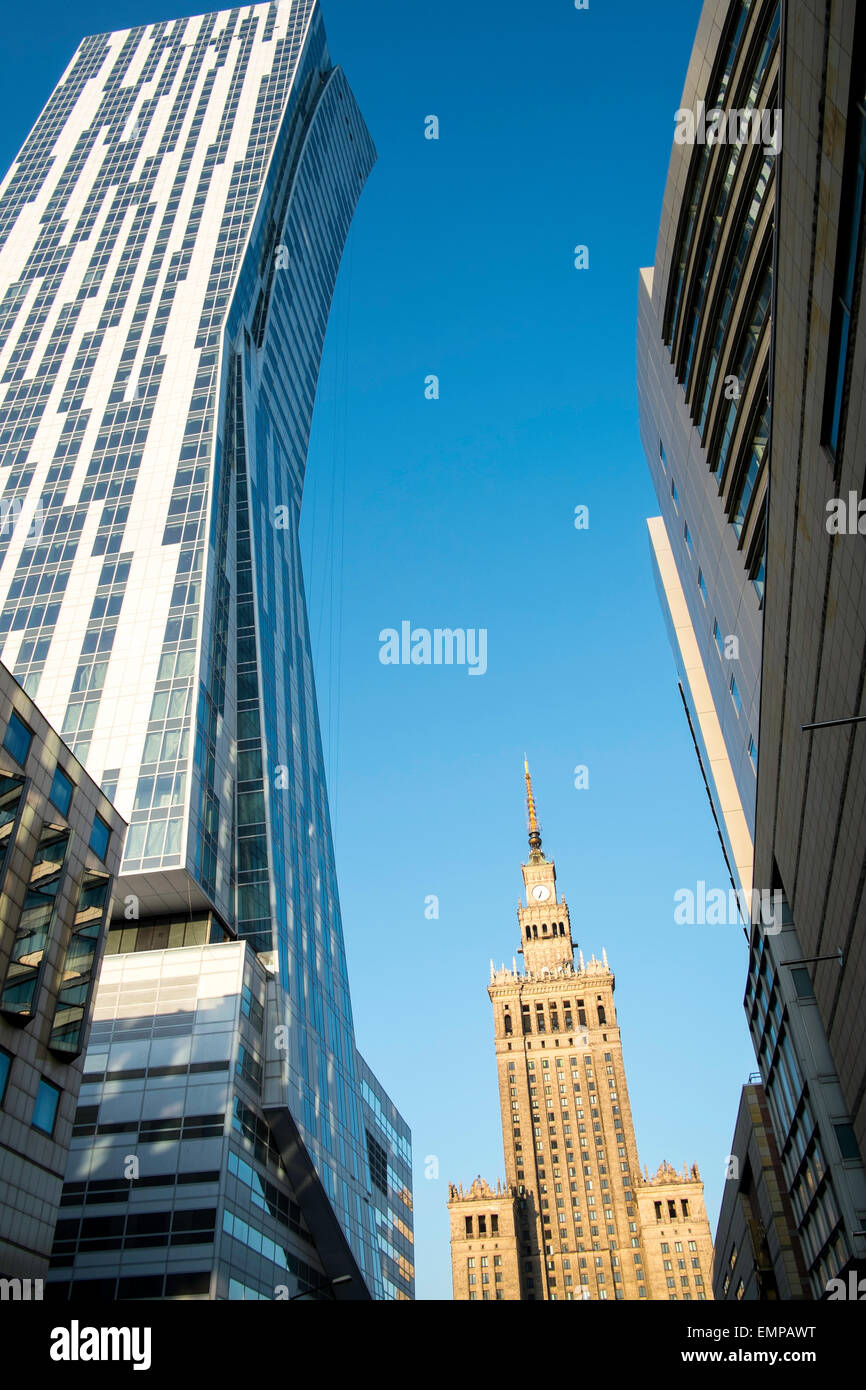 Modern architecture, Warsaw, Poland Stock Photo - Alamy