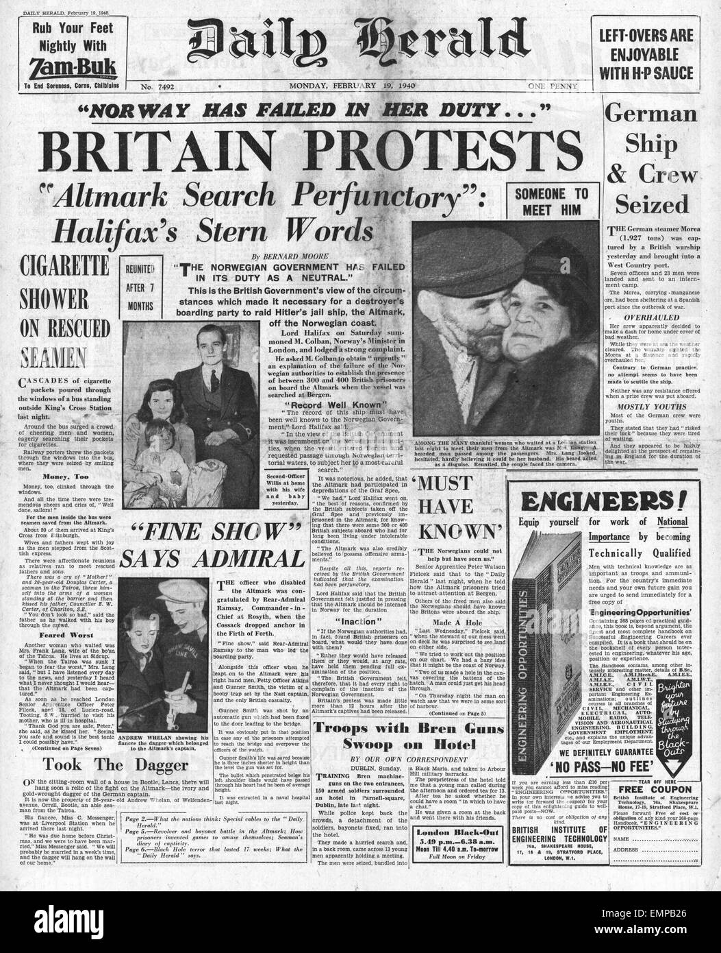 Altmark 1940 Black and White Stock Photos & Images - Alamy