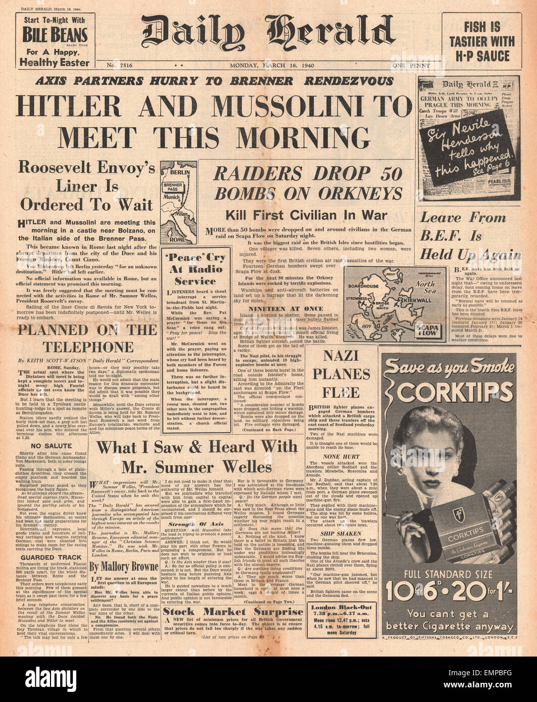 Hitler mussolini stalin hi-res stock photography and images - Alamy