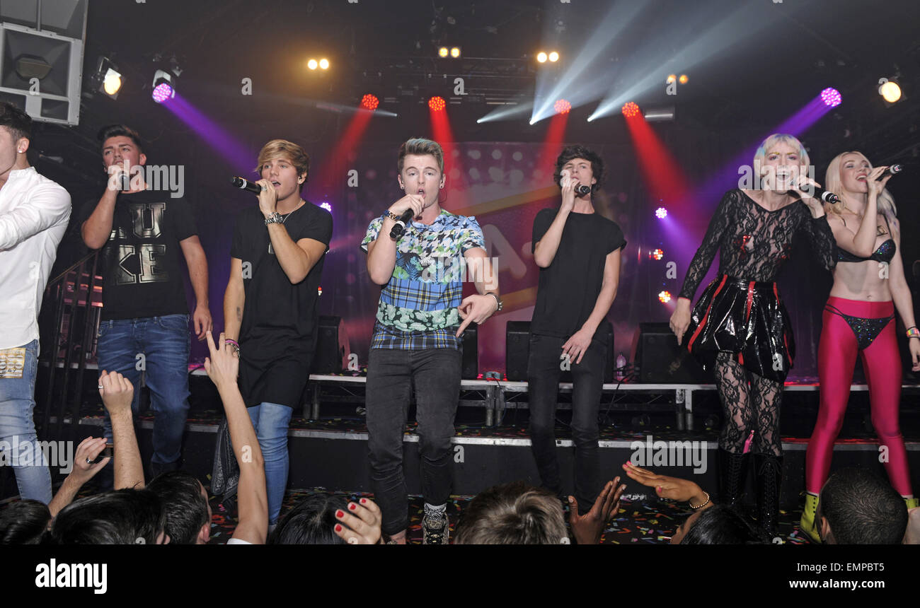 'The X Factor' evictees Blonde Electra and Overload Generation perform ...