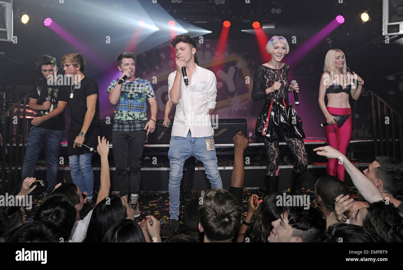 'The X Factor' evictees Blonde Electra and Overload Generation perform ...