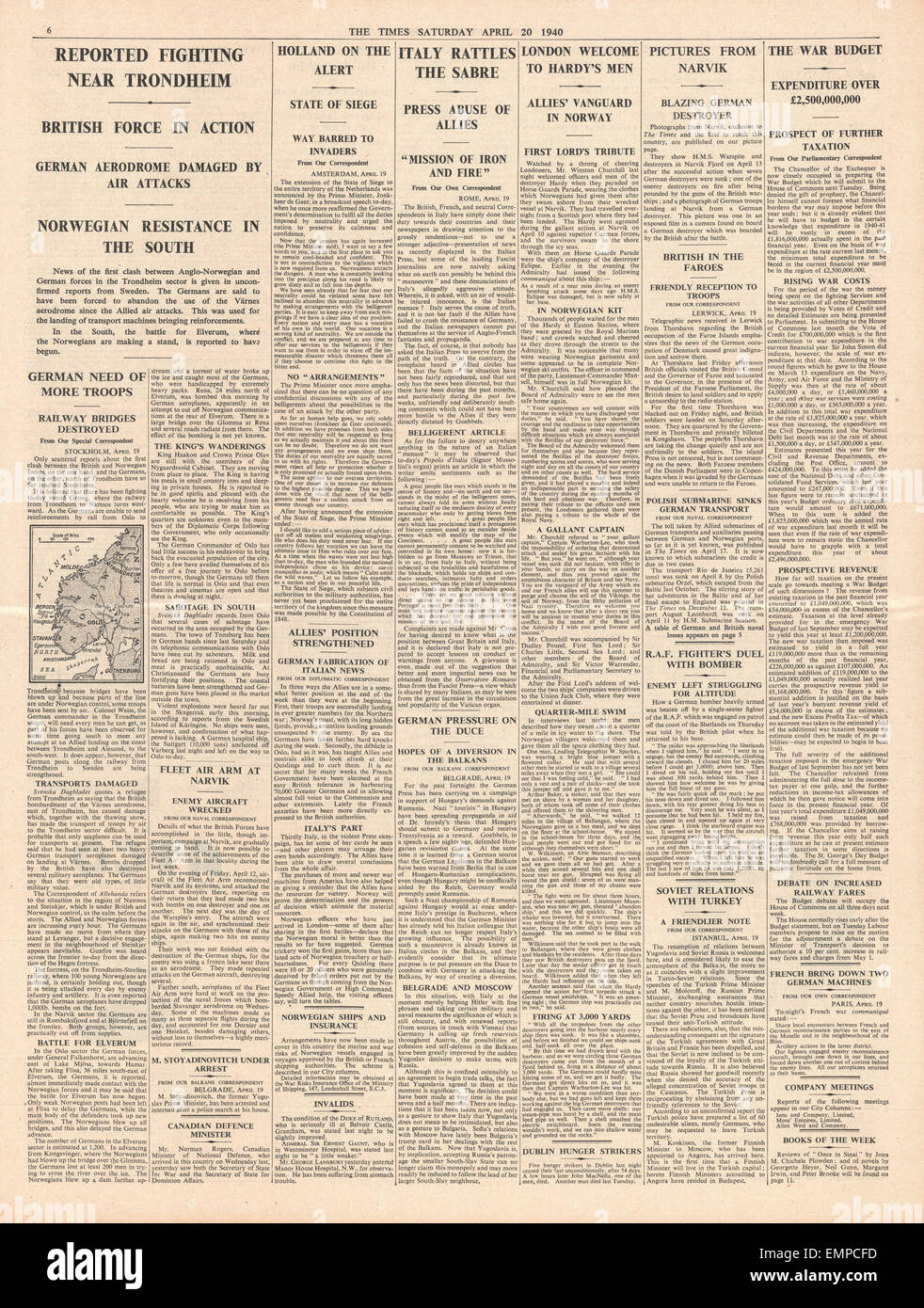 Hms warspite narvik hi-res stock photography and images - Alamy